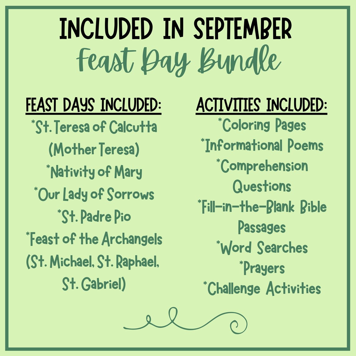 Feast of the Archangels Activities Kids Printable Catholic Michaelmas ...