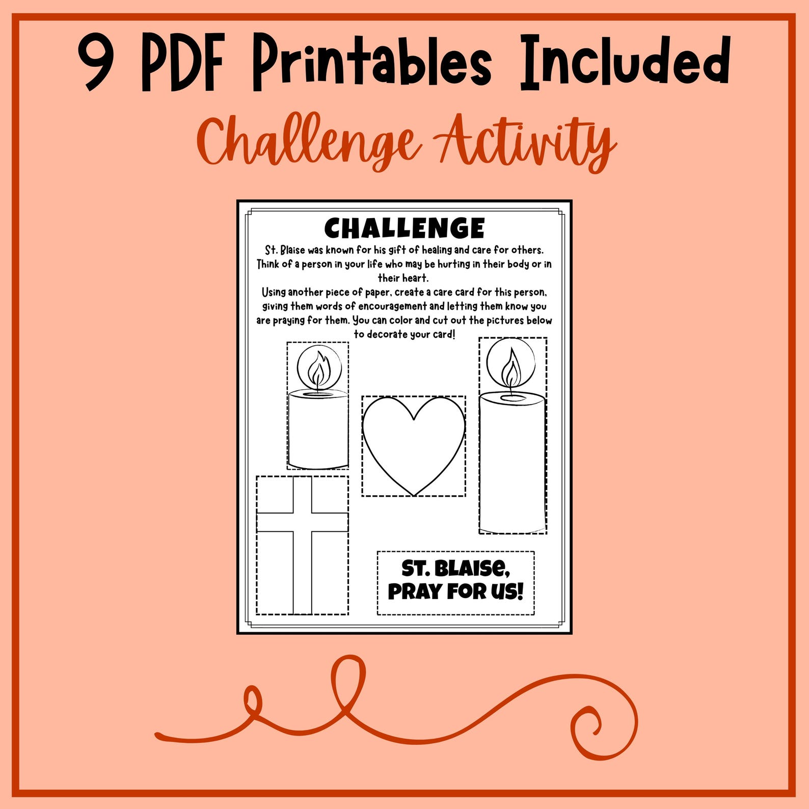 St. Blaise Feast Day Kids Activities Printable Catholic Worksheets ...