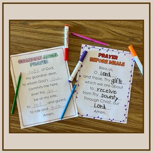 Catholic Prayers Bundle for Kids - Etsy