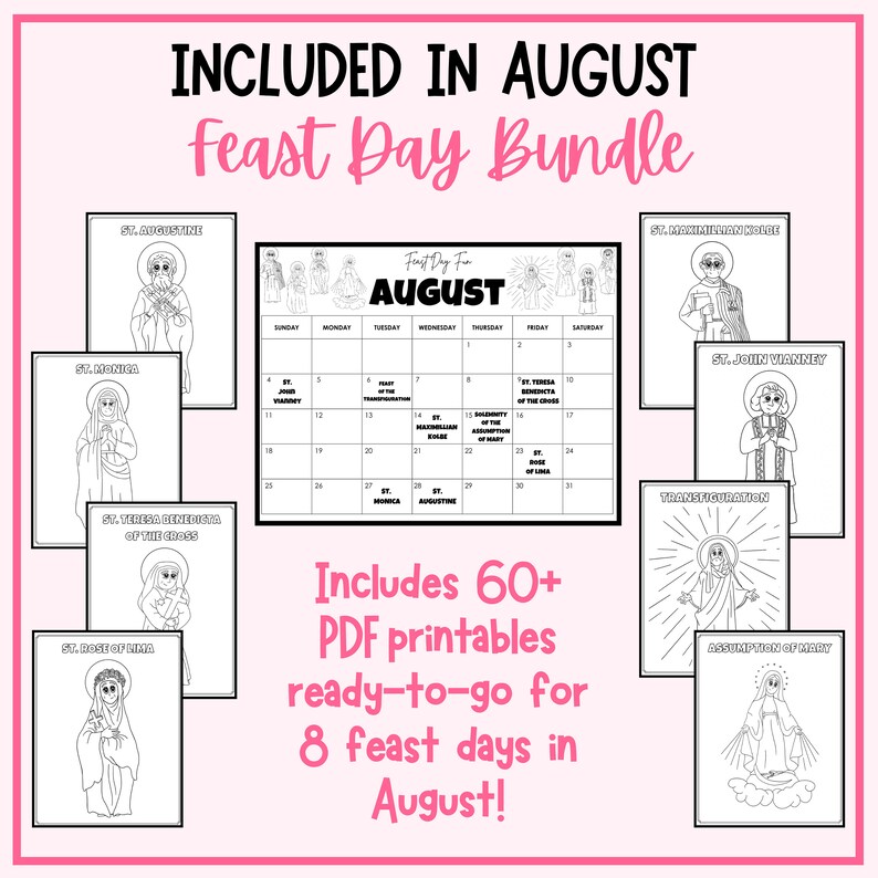 St Rose of Lima Kids Printables August Feast Day Activities Poem and ...