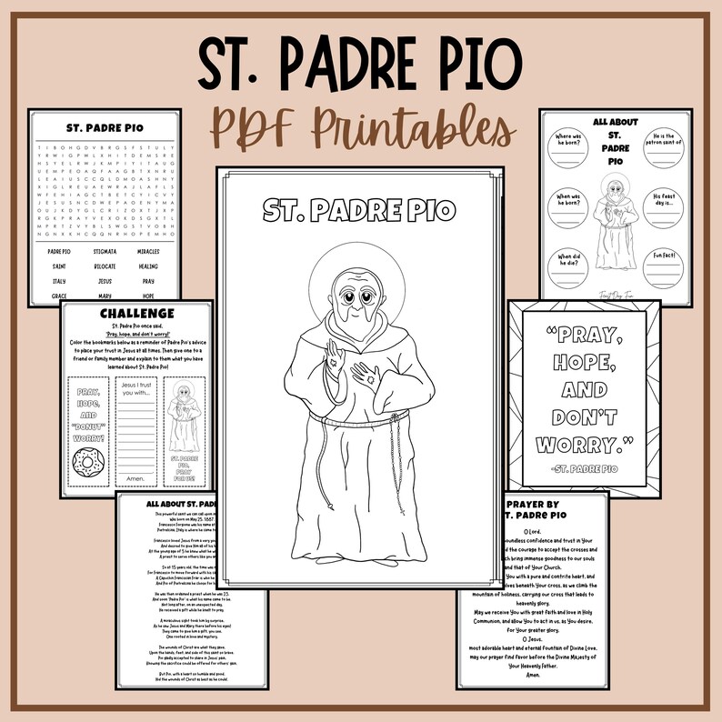 September Saint Feast Day BUNDLE Printable Catholic Activities Poem and ...