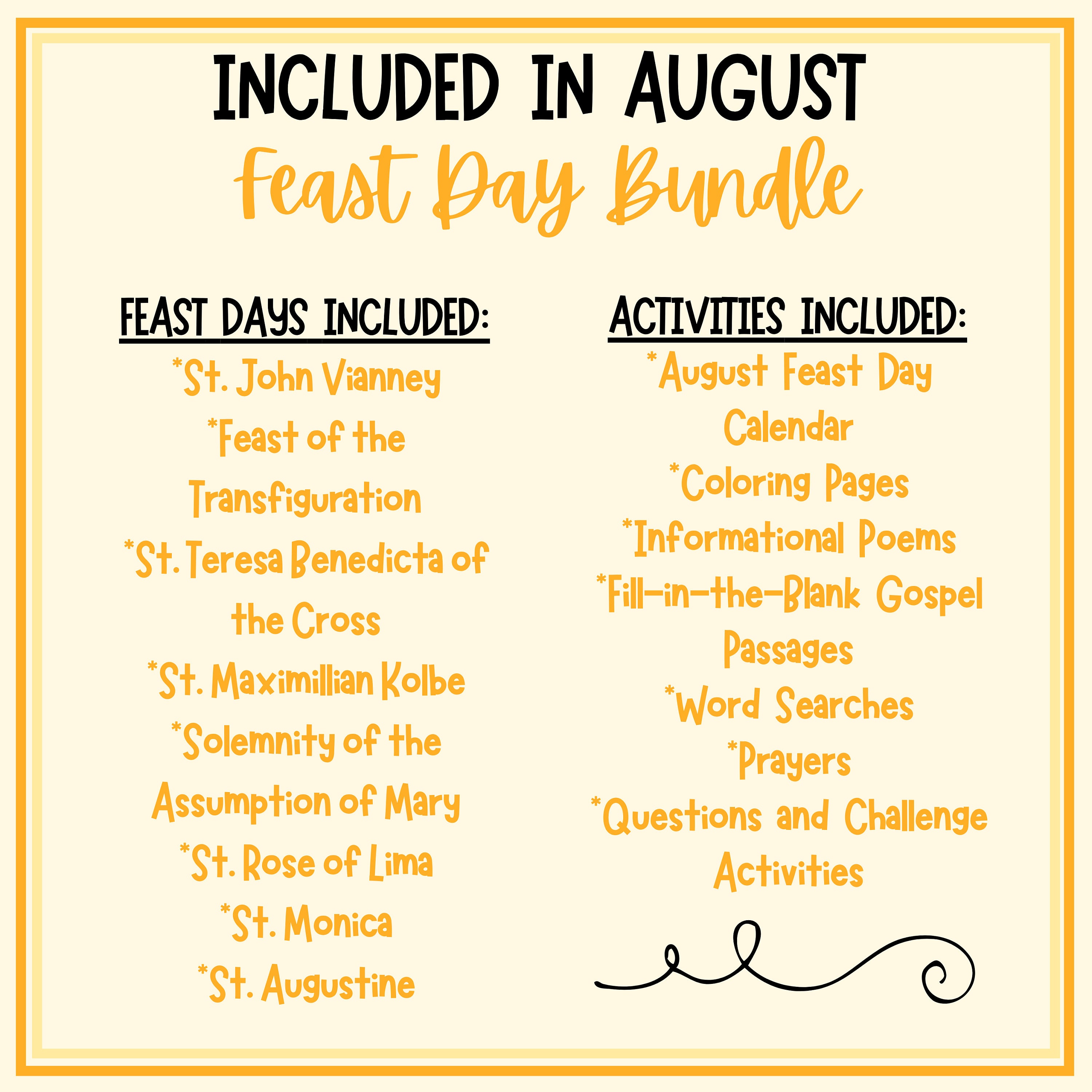 Transfiguration of Jesus Printable August Feast Day Activities and ...