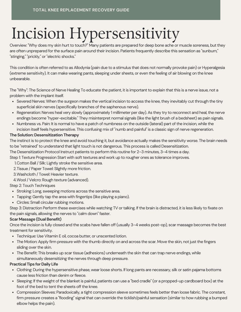 Total Knee Replacement Recovery Guide & Surgery Checklist | Nurse ...