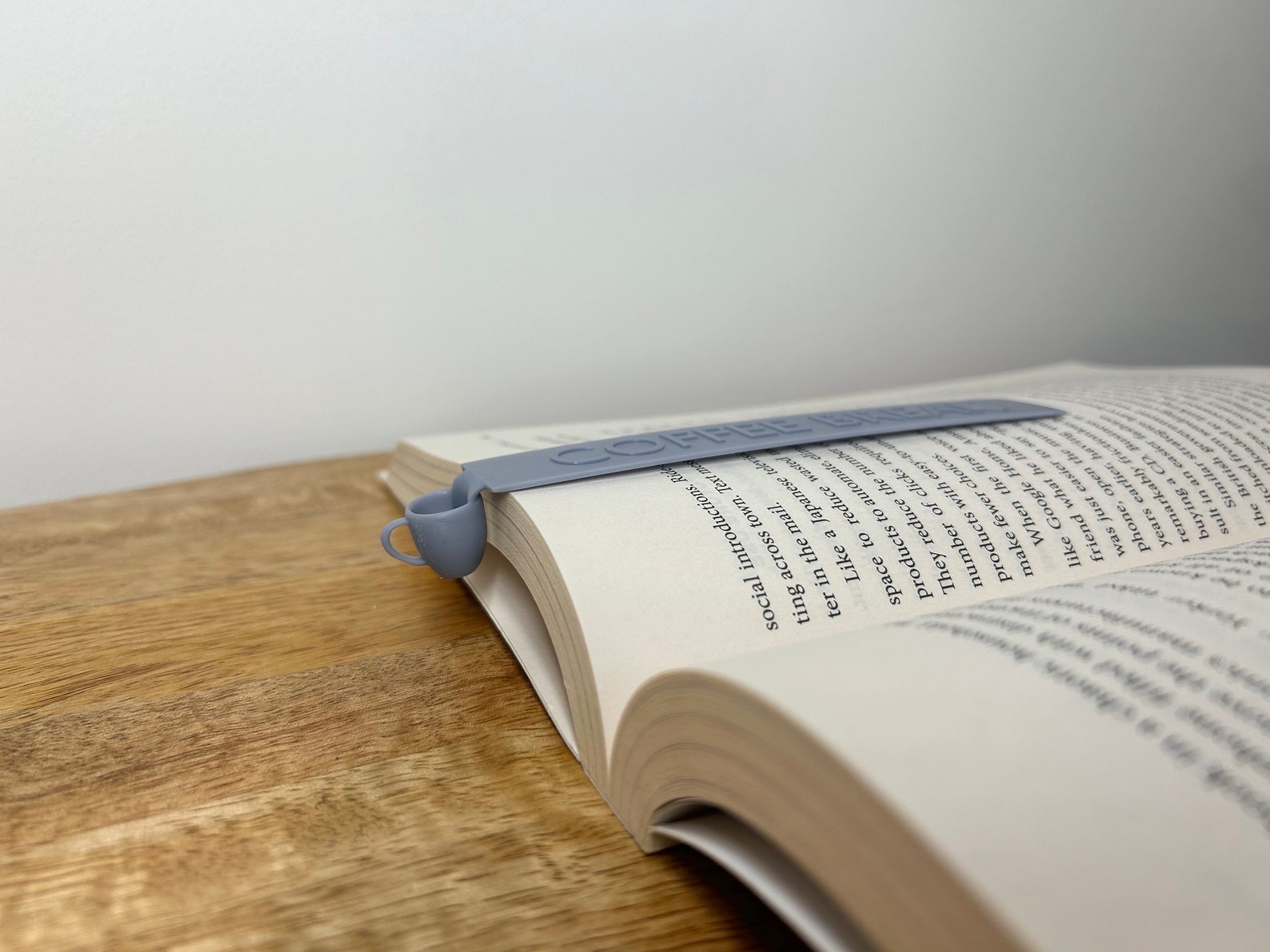 3D Printed Coffee Mug Bookmark - Perfect for Book Lovers and Coffee ...