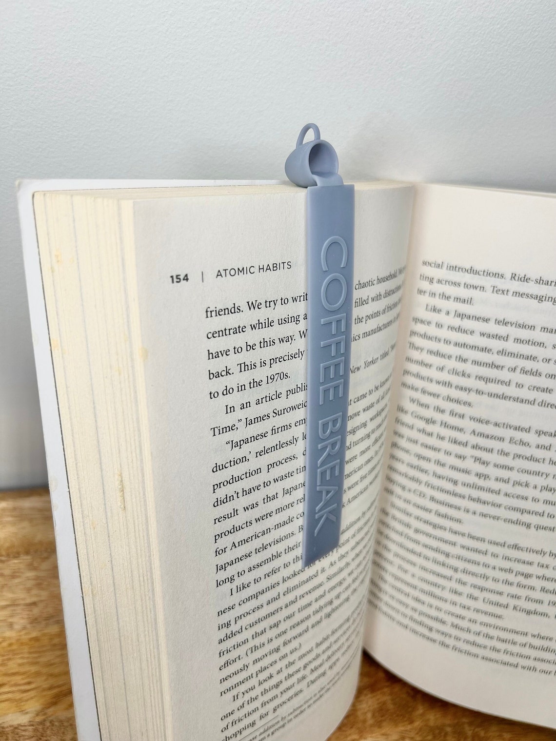 3D Printed Coffee Mug Bookmark - Perfect for Book Lovers and Coffee ...