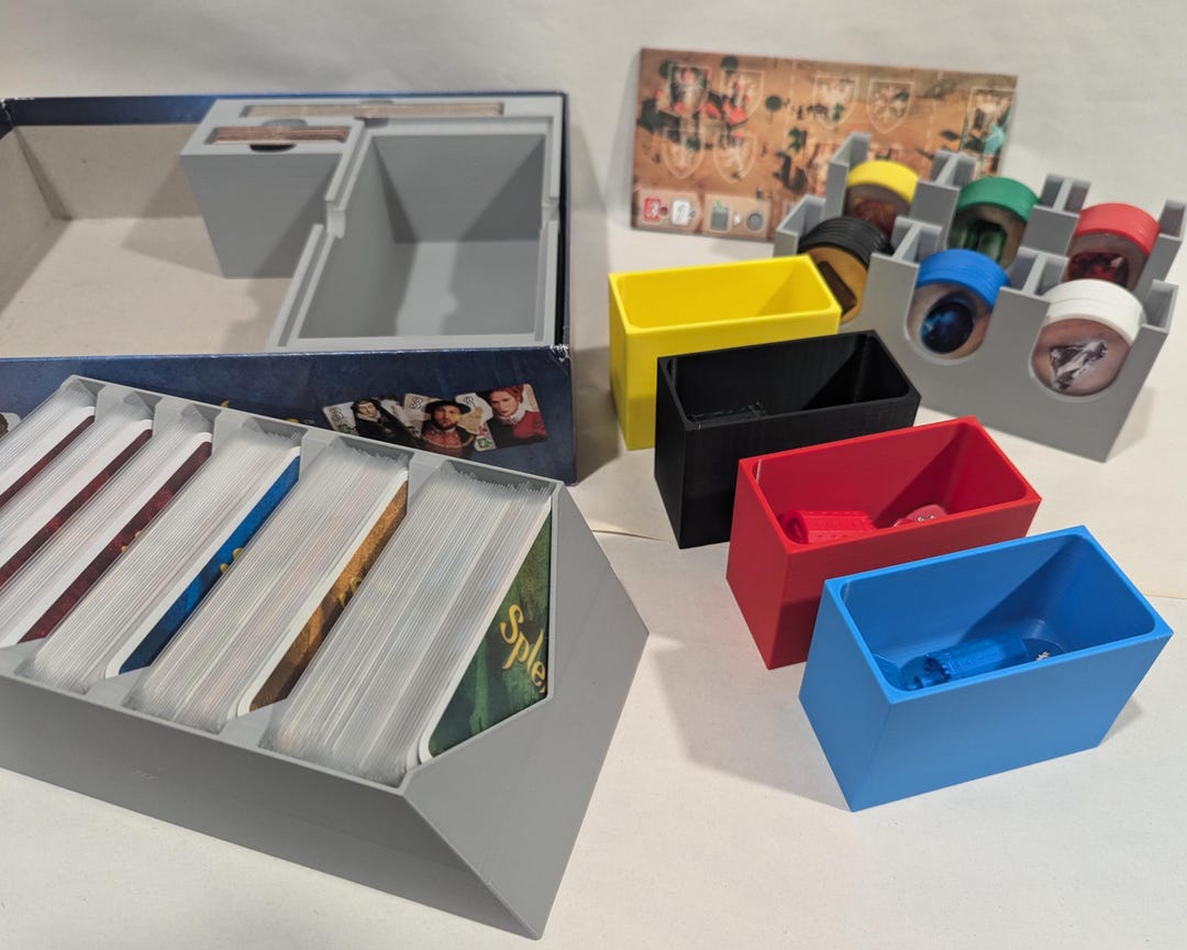 Insert Organizer for Splendor + Cities of Splendor Expansion Board Game ...