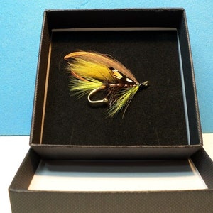 Banana Superior Quality Salmon Fly Brooch Pin - Etsy
