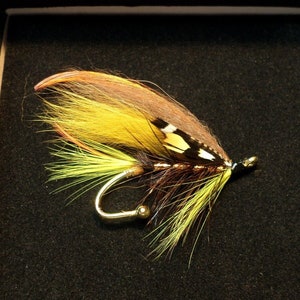 Banana Superior Quality Salmon Fly Brooch Pin - Etsy