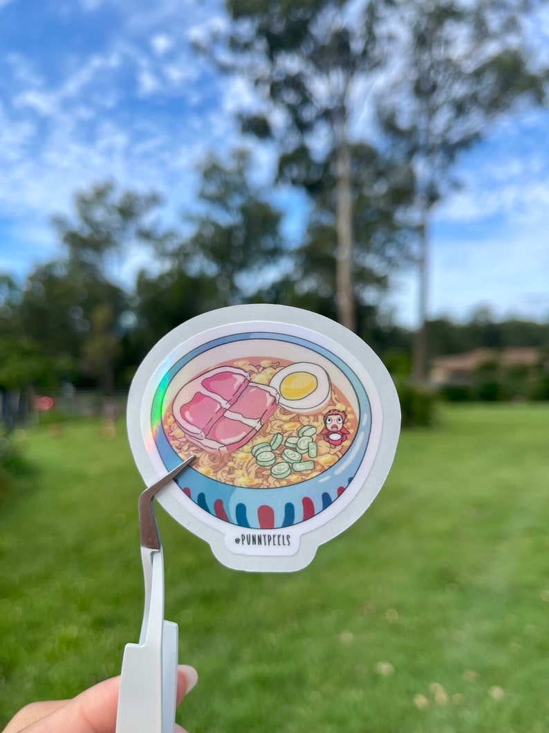 Ponyo Vinyl Stickers / Ponyo / Studio Ghibli / Holographic Sticker ...