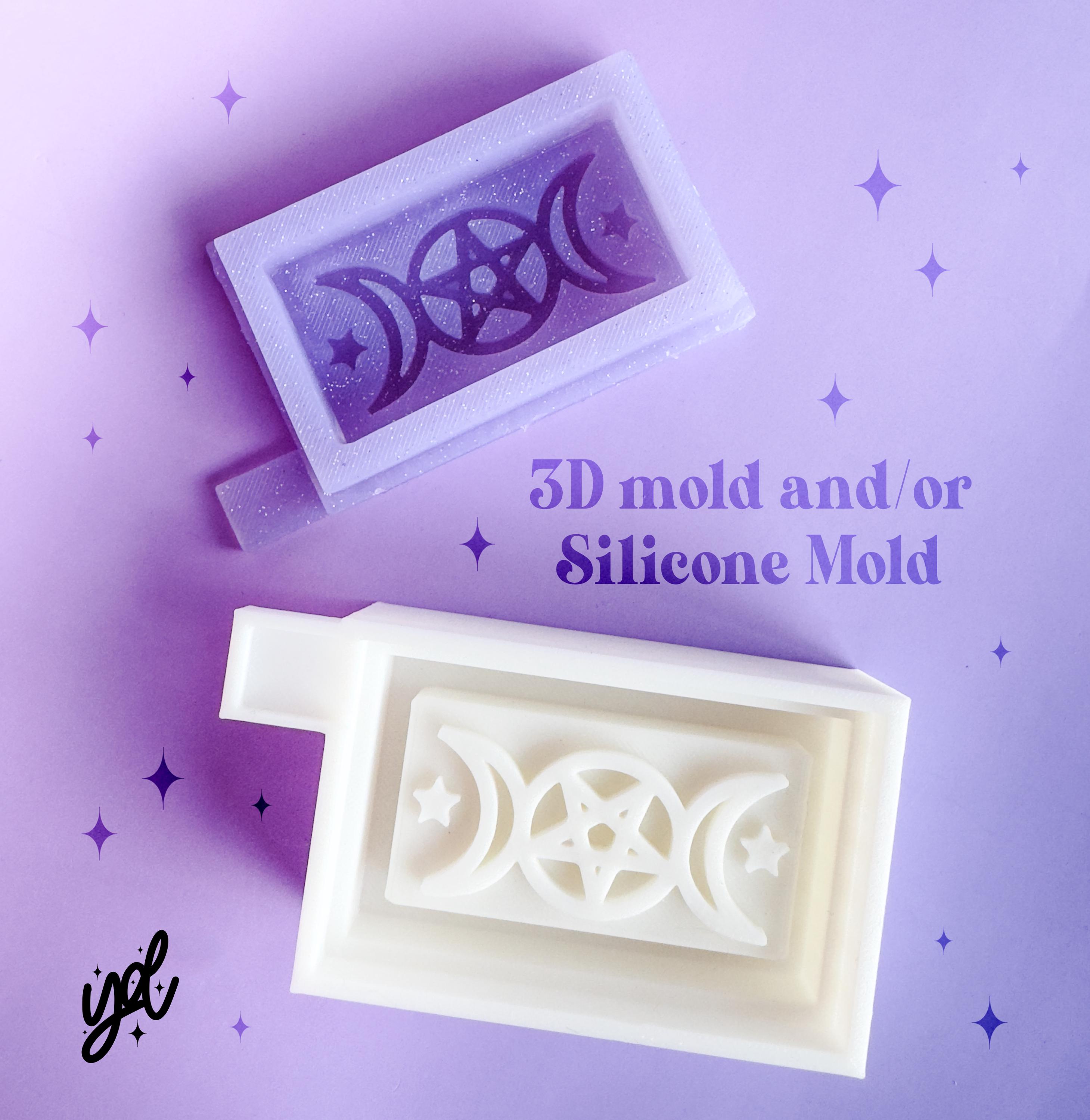 Angel Numbers Wax Melt Mold, Silicone Mold, Soap Bar 3D Master Mold ...
