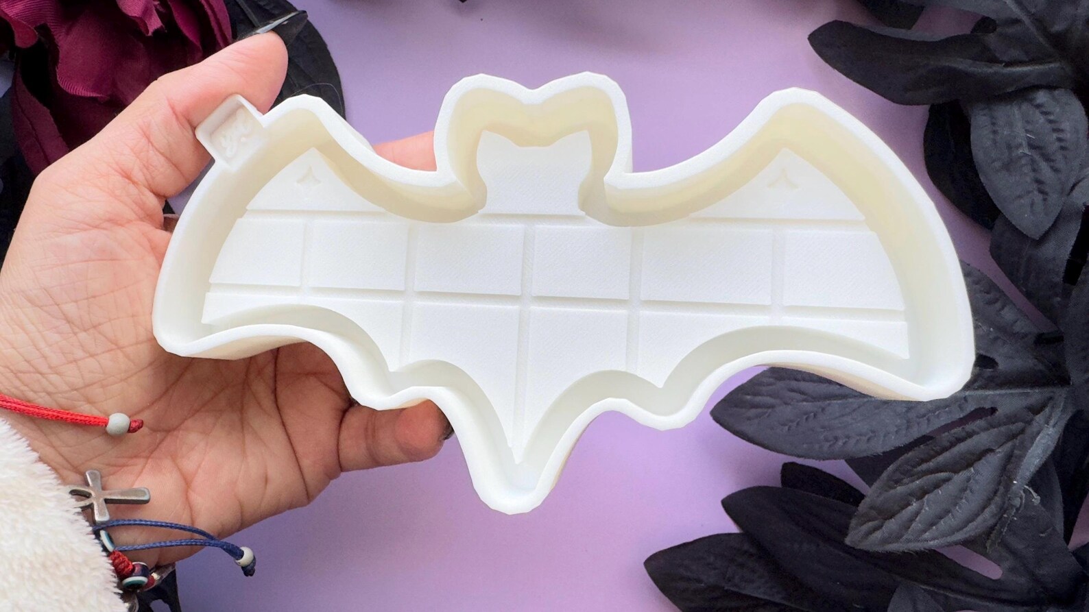 Bat Silicone Mold: Halloween Wax Melt Snap Bar, Soap, Resin - Etsy