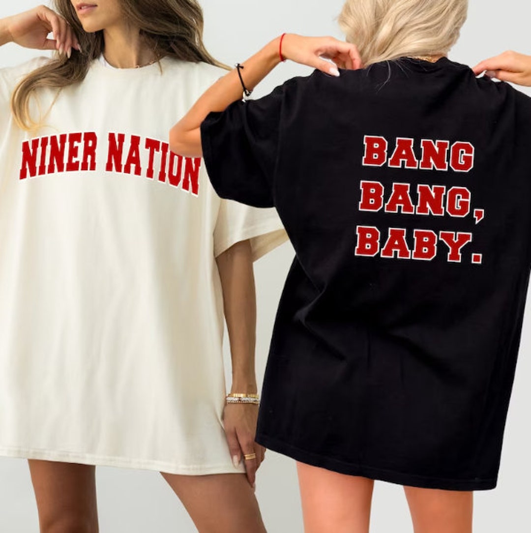 49ers Football Sweatshirt, Niners San Francisco Crewneck, Forty Niners ...