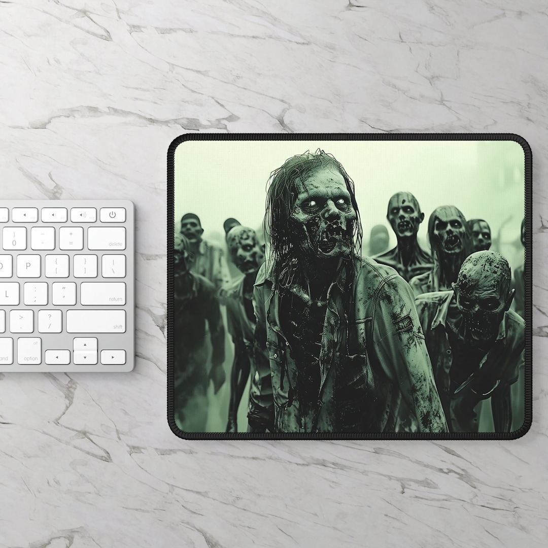 Zombie Town Fantasy Gaming Mouse Pad, Undead Horde, Gifts for Gamers - Etsy