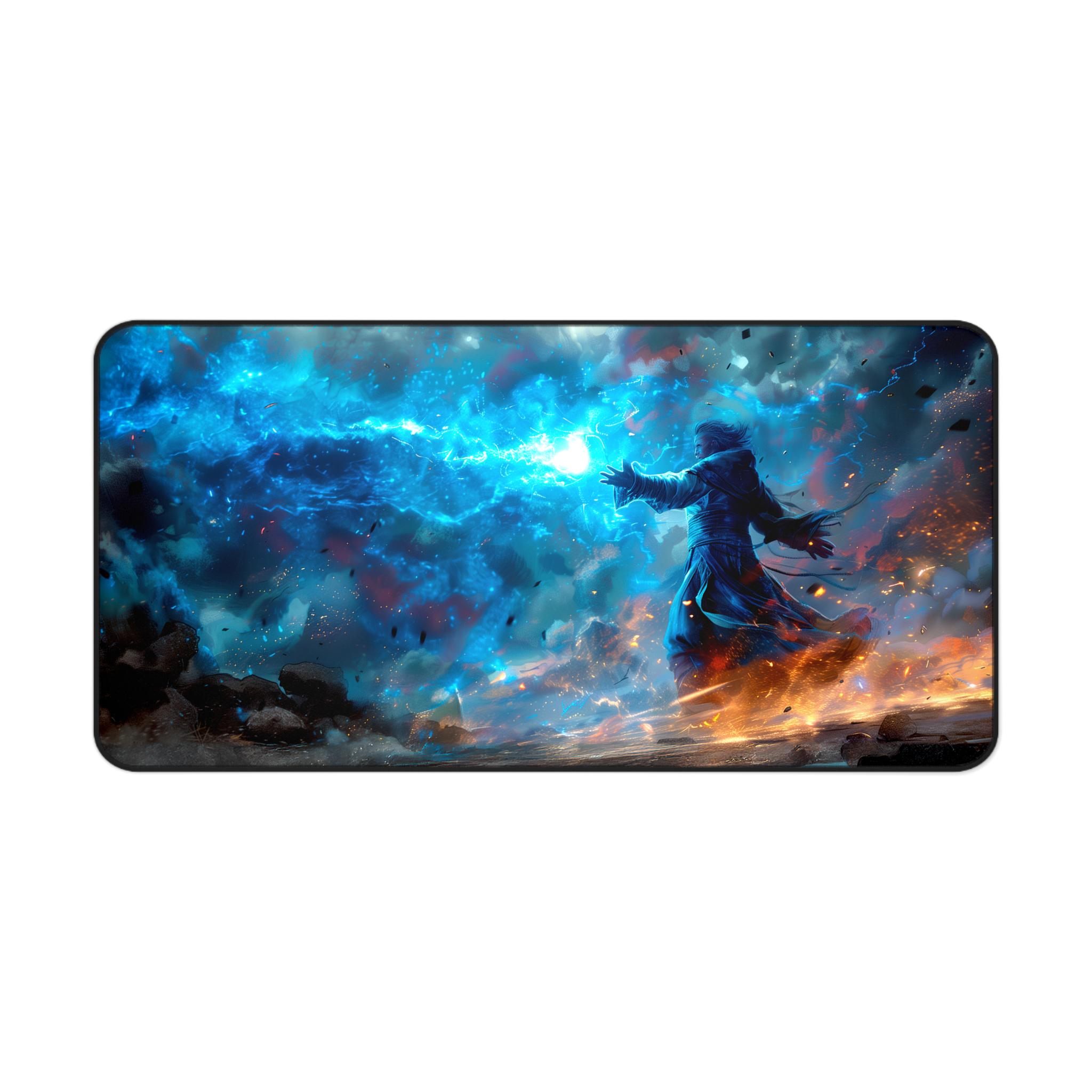 I Cast Lightning Bolt Fantasy Gaming Desk Mat, Spell Caster Playmat ...