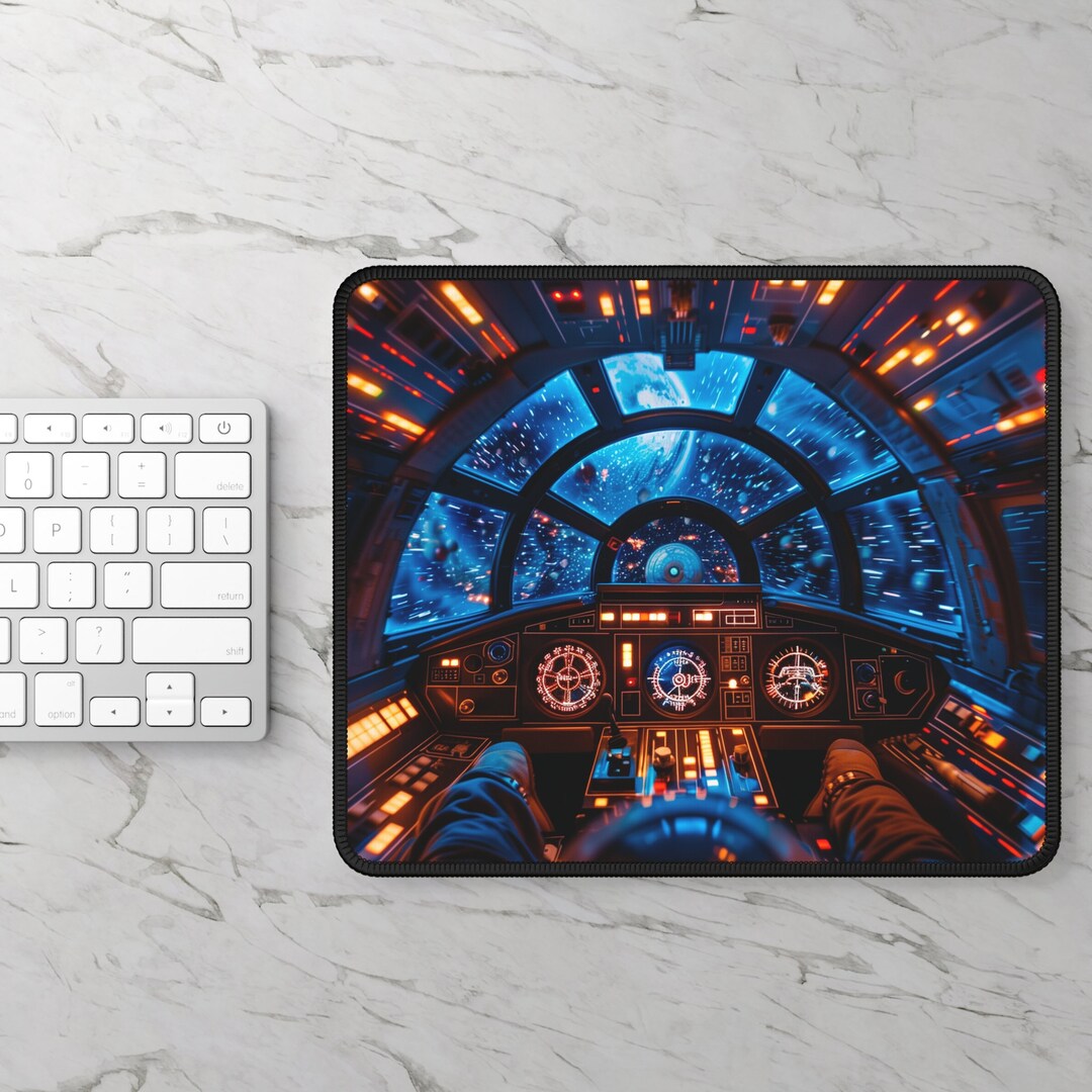 Starship Warp Speed Sci-fi Gaming Mouse Pad, Gifts for Gamers - Etsy