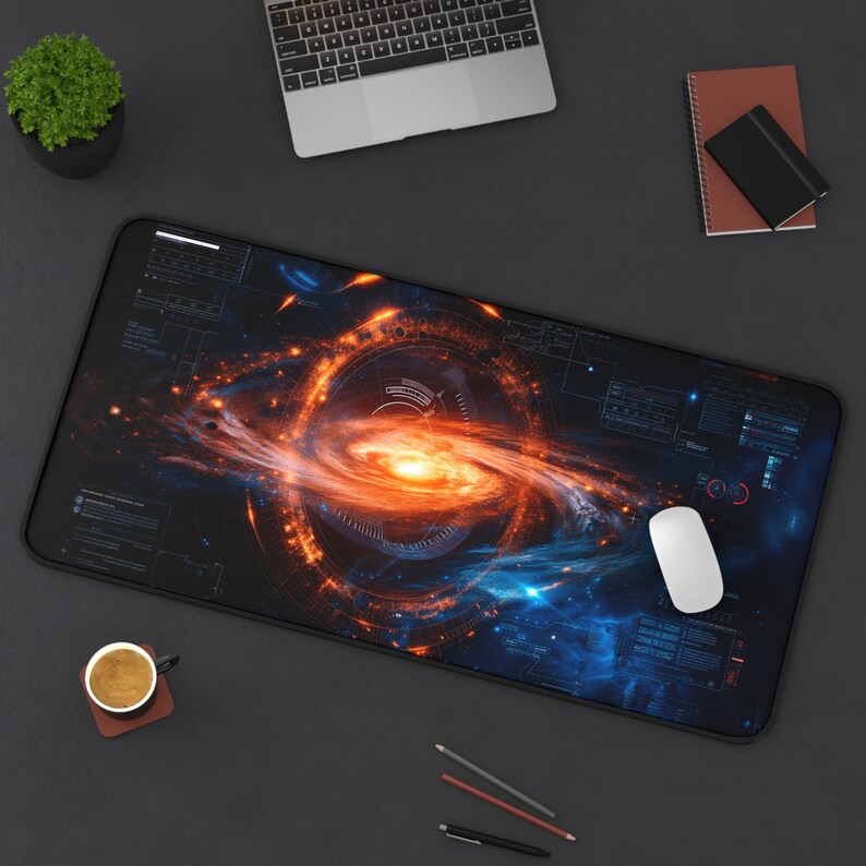 Star Portal Sci-fi Gaming Desk Mat, Star Chart Magic Playmat, TCG ...