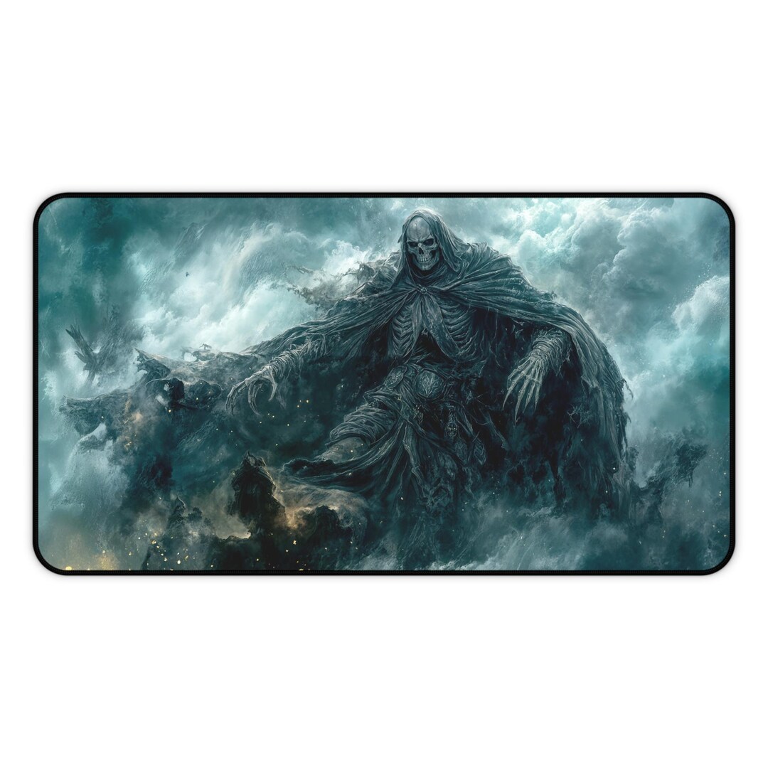 Death From Above Desk Mat - Fantasy Deadly Storm, Deadly Storm Mousepad ...