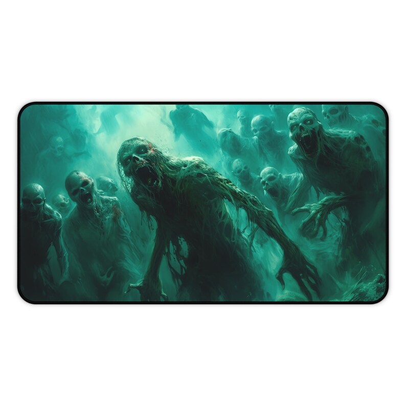 Army of the Undead Fantasy Gaming Desk Mat, Zombies, Magic Playmat, TCG ...