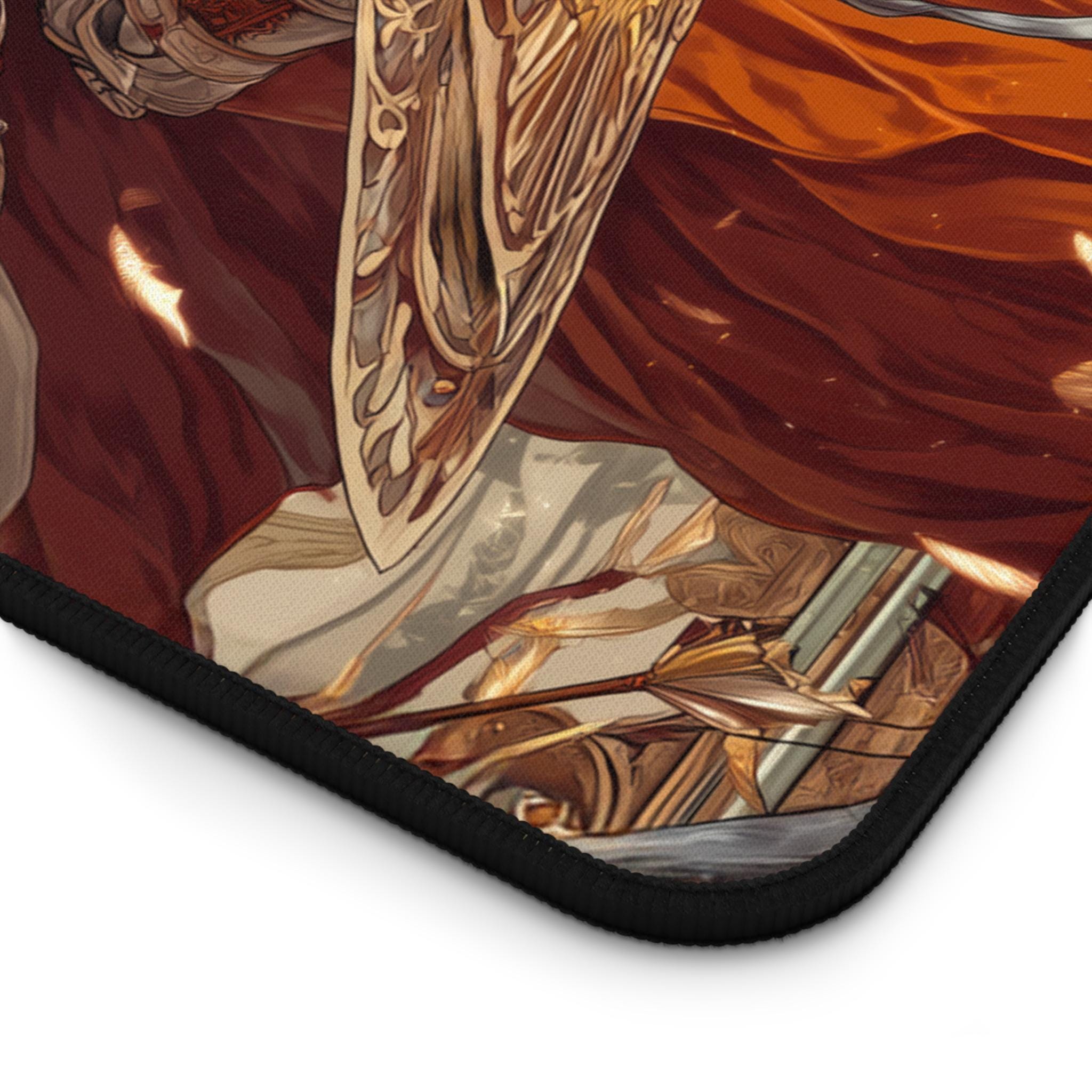 Paladin Desk Mat, Anime Playmat, Art Nouveau Fantasy, Angelic Mouse Pad ...