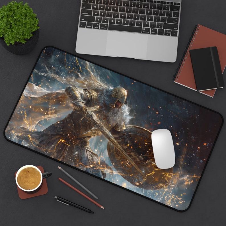 Holy Paladin Head Knight Gaming Desk Mat, Magic Playmat, TCG Playmat ...