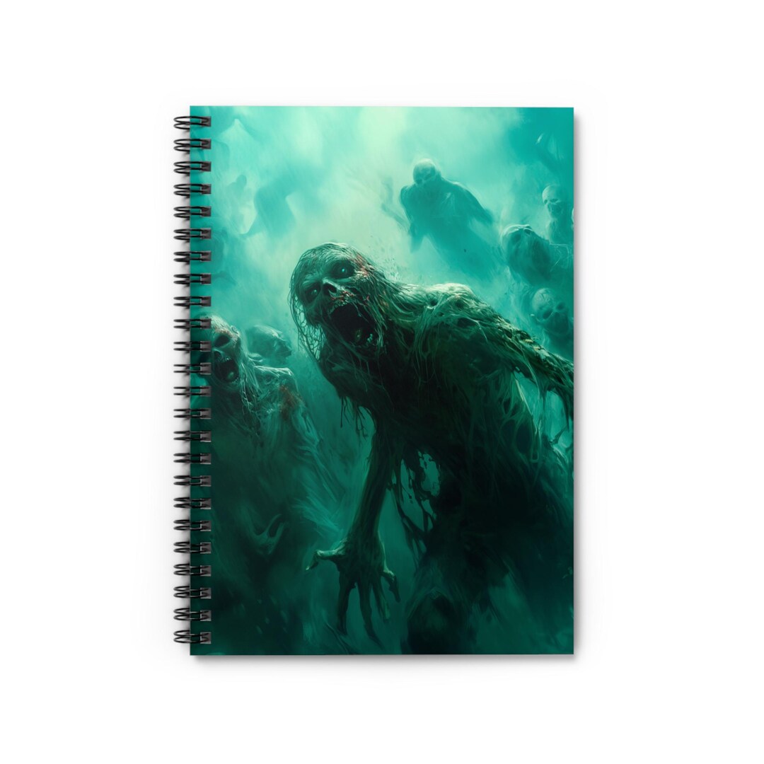 Fantasy Horror Spiral Notebook, Necromancer Zombie Journal, Army of the ...