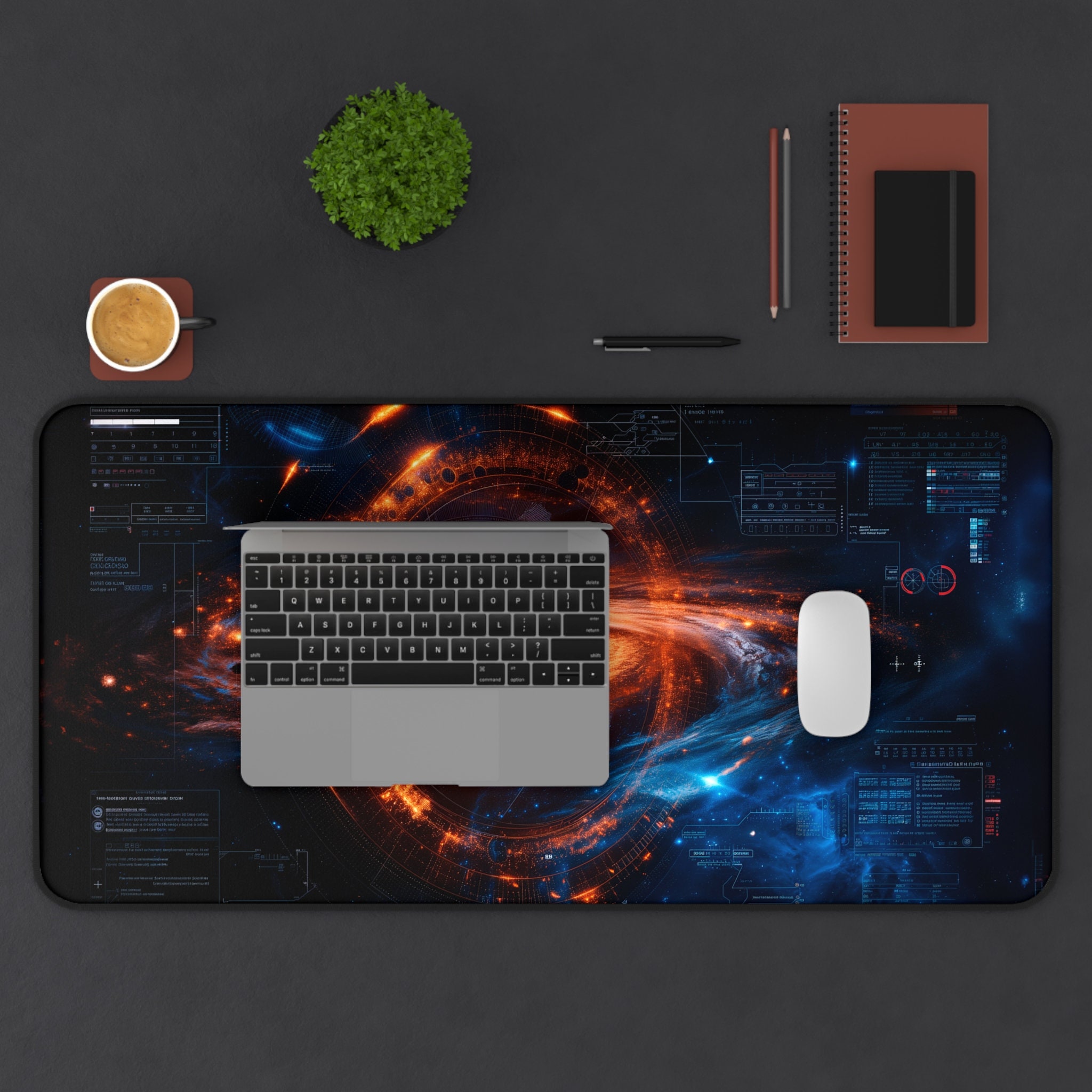 Star Portal Sci-fi Gaming Desk Mat, Star Chart Magic Playmat, TCG ...