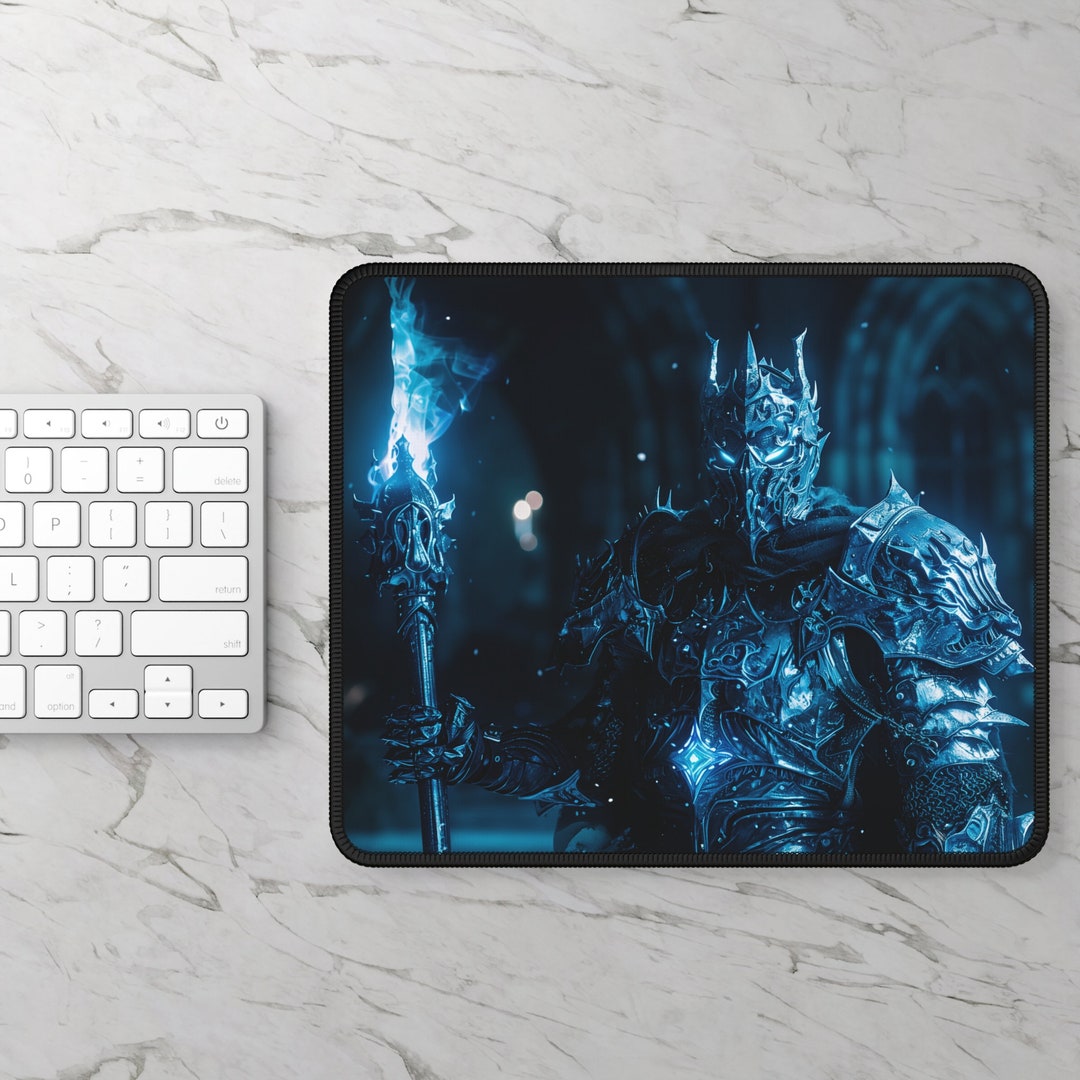 Frost King Gaming Mouse Pad, Death Knight, Gifts for Gamers - Etsy