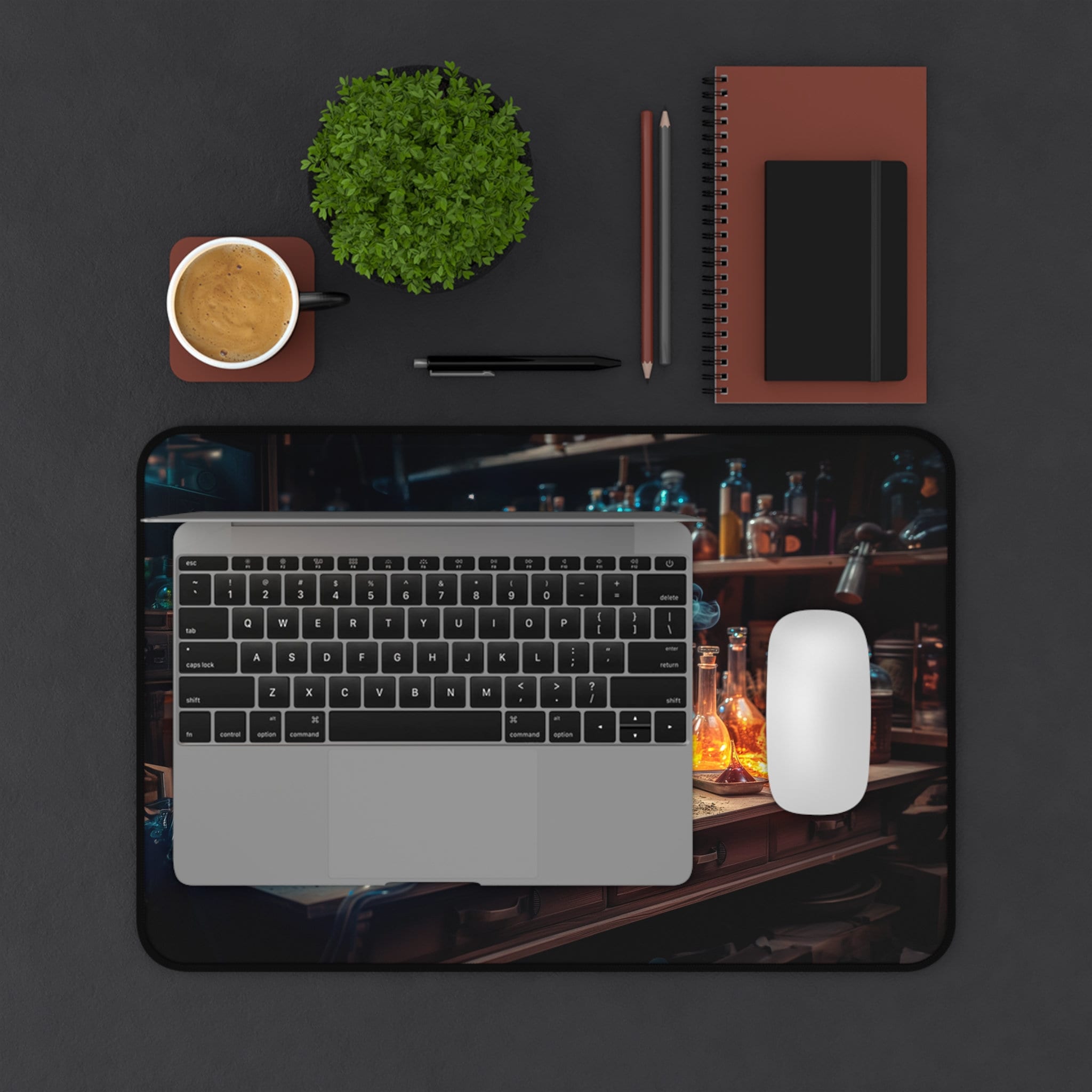Alchemist Workshop Fantasy Gaming Desk Mat, Magic Playmat, TCG Playmat ...