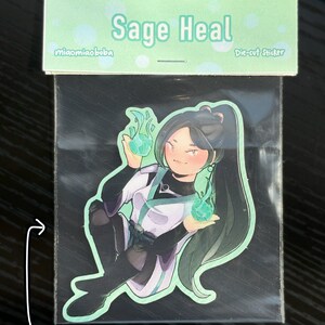 VALORANT Sage Chibi Glossy Sticker - Etsy