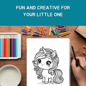 20 Cute Unicorn Coloring Pages for Kids, Fun Activity for Girls ...