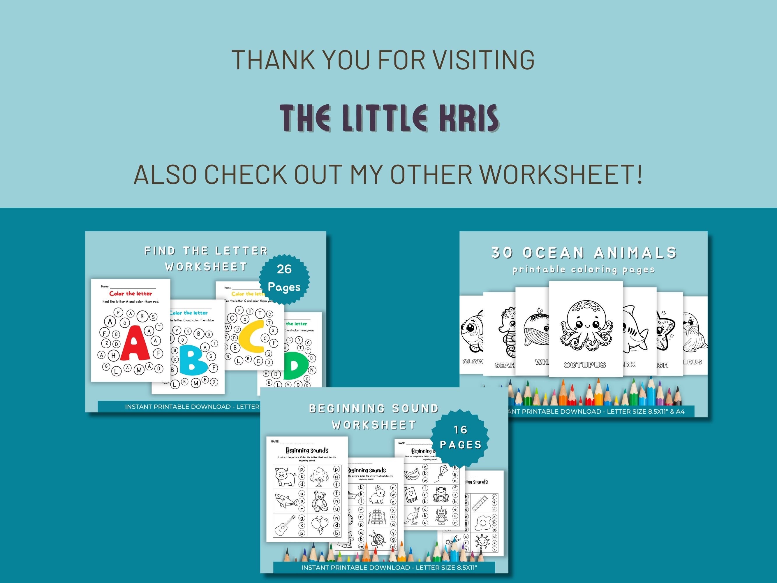 Spring Activity Pack for Kids,crafts and Educational Worksheets ...