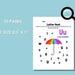 Letter Hunt Worksheet,find Alphabet ABC Printable, A-Z Preschool ...