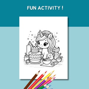 20 Cute Unicorn Coloring Pages for Kids, Fun Activity for Girls ...