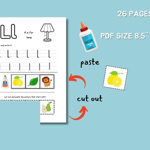 Alphabet Worksheets, Printable Tracing,homeschool Teacher Kids Letters ...