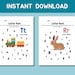 Letter Hunt Worksheet,find Alphabet ABC Printable, A-Z Preschool ...