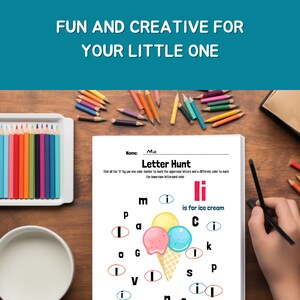 Letter Hunt Worksheet,find Alphabet ABC Printable, A-Z Preschool ...