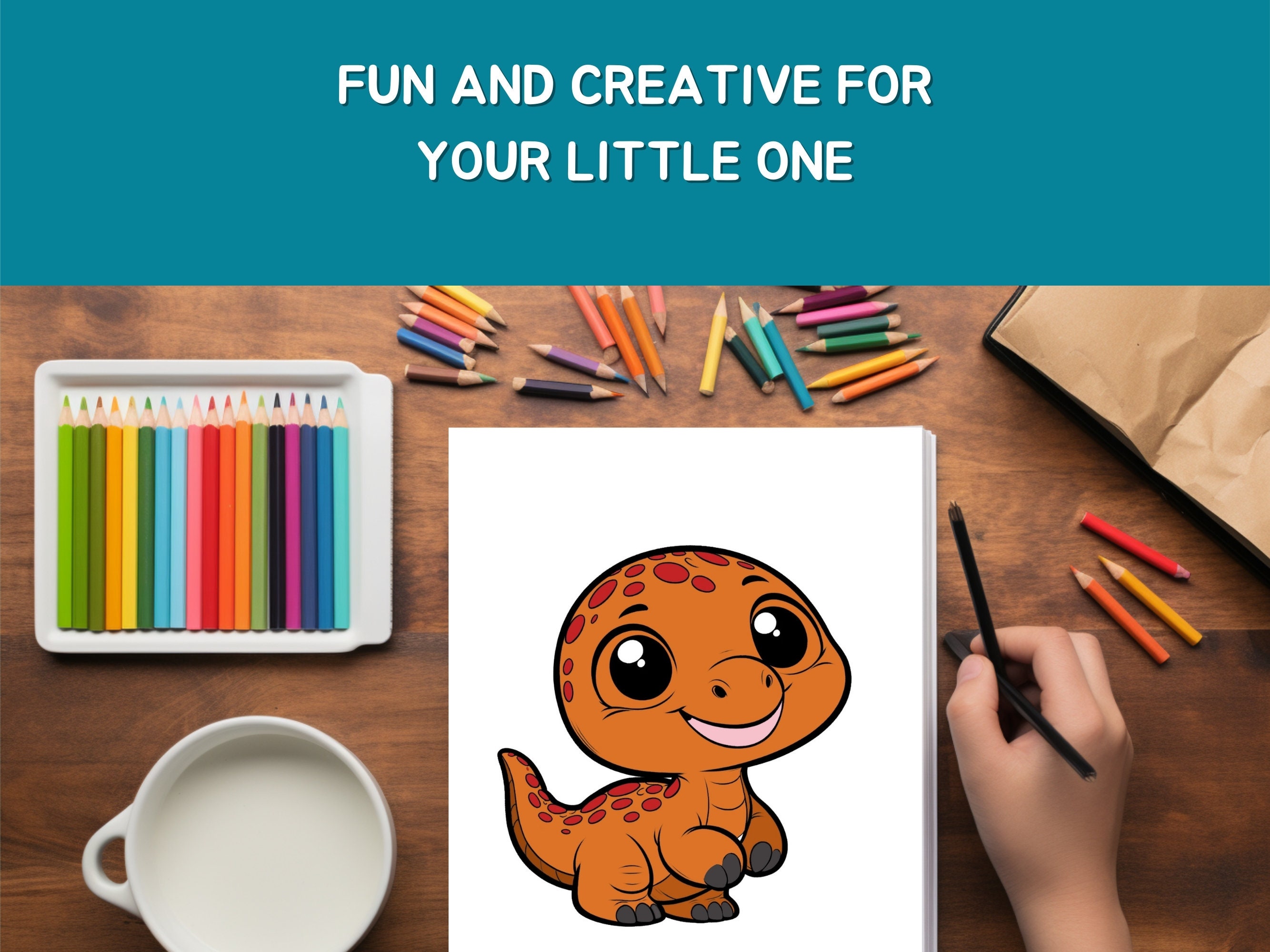 Easy Dinosaur Coloring Pages for Toddlers,30 Cute Dinosaur Printable ...