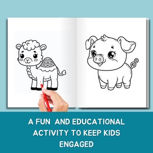 30 Animal Coloring Pages for Kids - Fun & Educational Digital Download ...