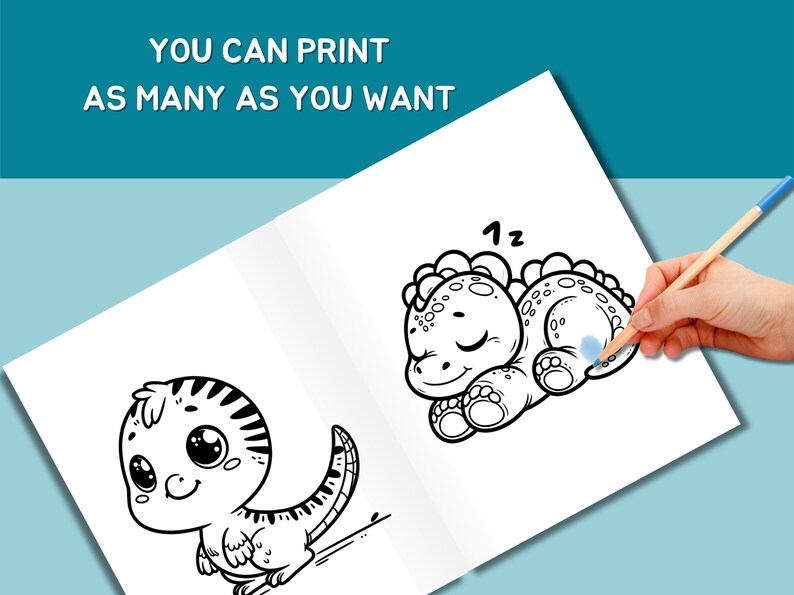 Easy Dinosaur Coloring Pages for Toddlers,30 Cute Dinosaur Printable ...