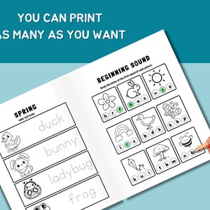 Spring Activity Pack for Kids,crafts and Educational Worksheets ...