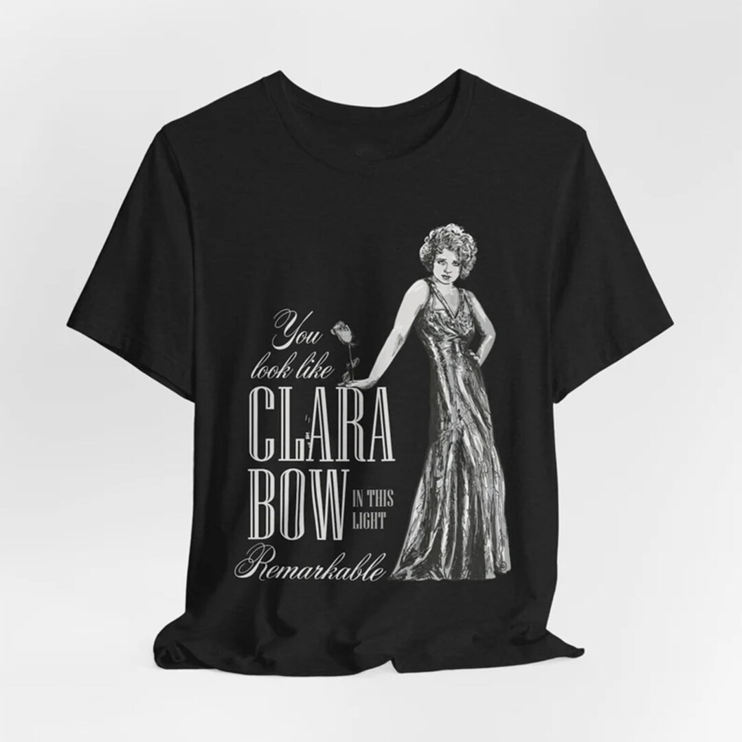 Clara Bow TTPD Tribute Tee 'you Look Like Clara Bow' Art Deco, Long ...