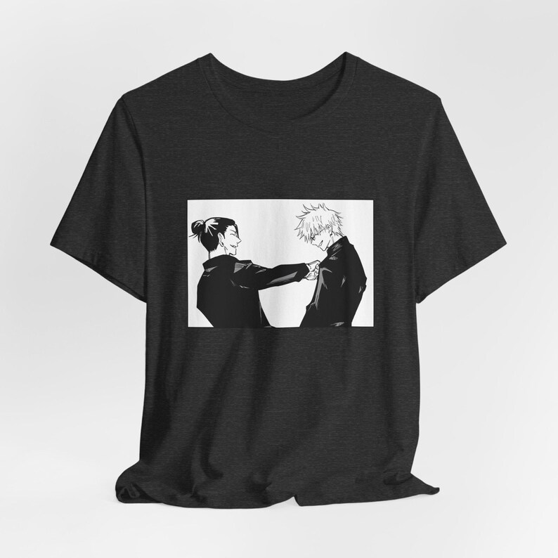 Anime Shirt With Gojo and Geto | Manga Tee | Japanese Anime Tee | Otaku ...