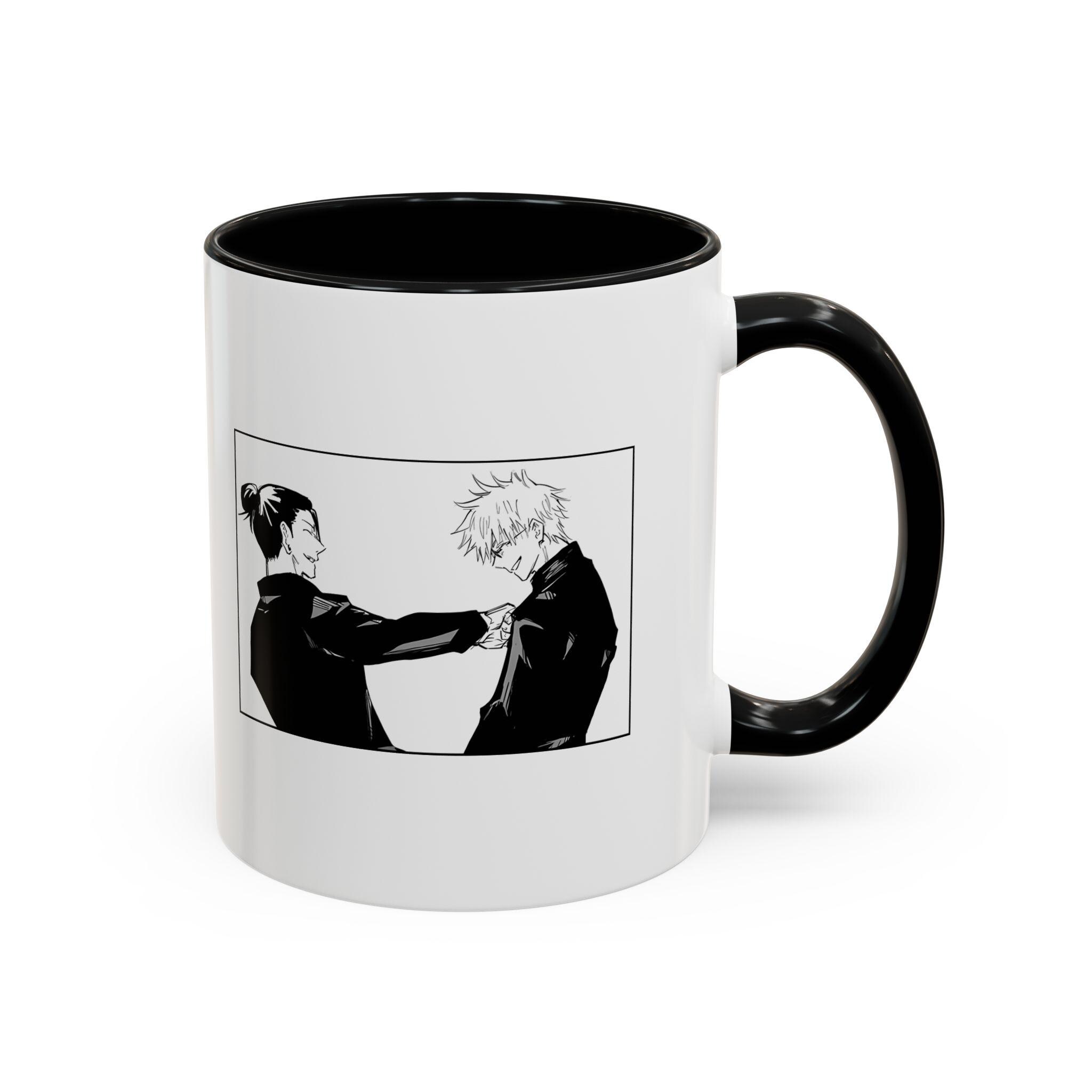 Gojo and Geto Coffee Mug Anime Character Duo Jujutsu Kaisen Tea Cup ...