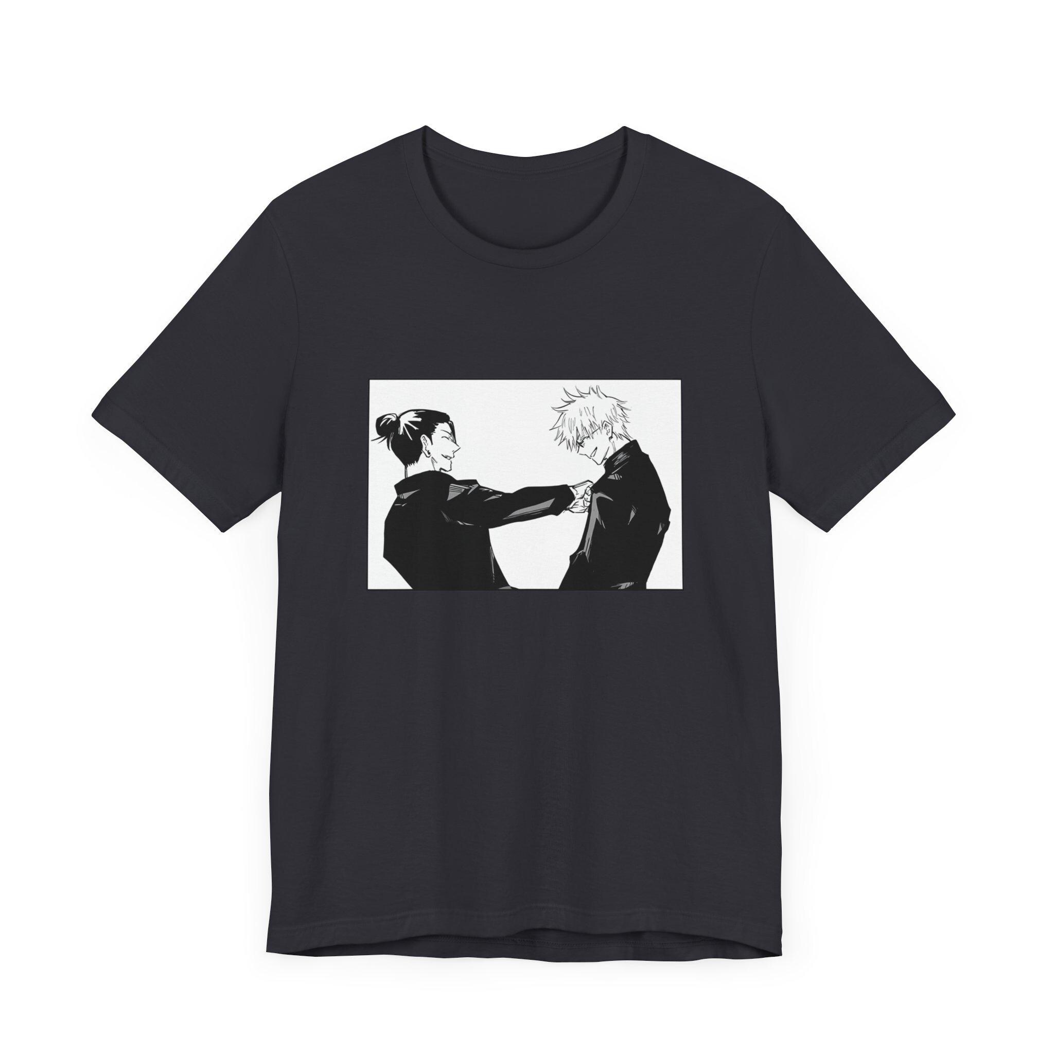 Anime Shirt With Gojo and Geto | Manga Tee | Japanese Anime Tee | Otaku ...