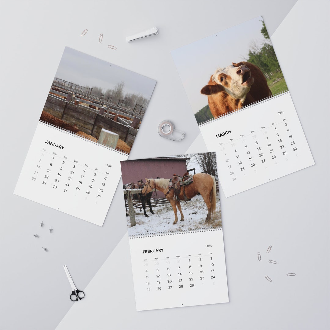 Western Wall Calendars 2024 - Etsy