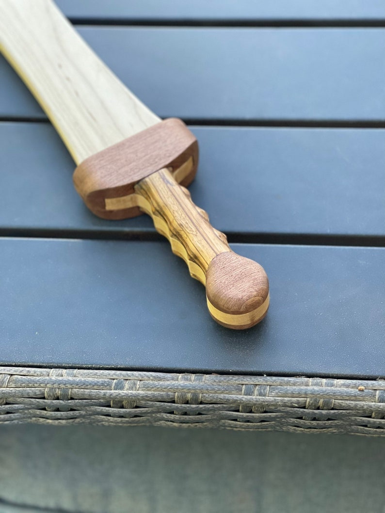 Wooden Gladius Sword HEMA Practice Sword Training Word CNC Gcode or ...