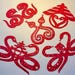 Year of the Snake Chinese Paper Cut Templates. Includes 5 Different ...