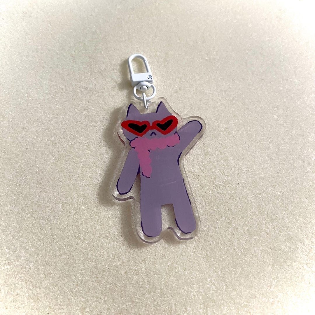 Sassy Matcha Acrylic Keychain - Etsy