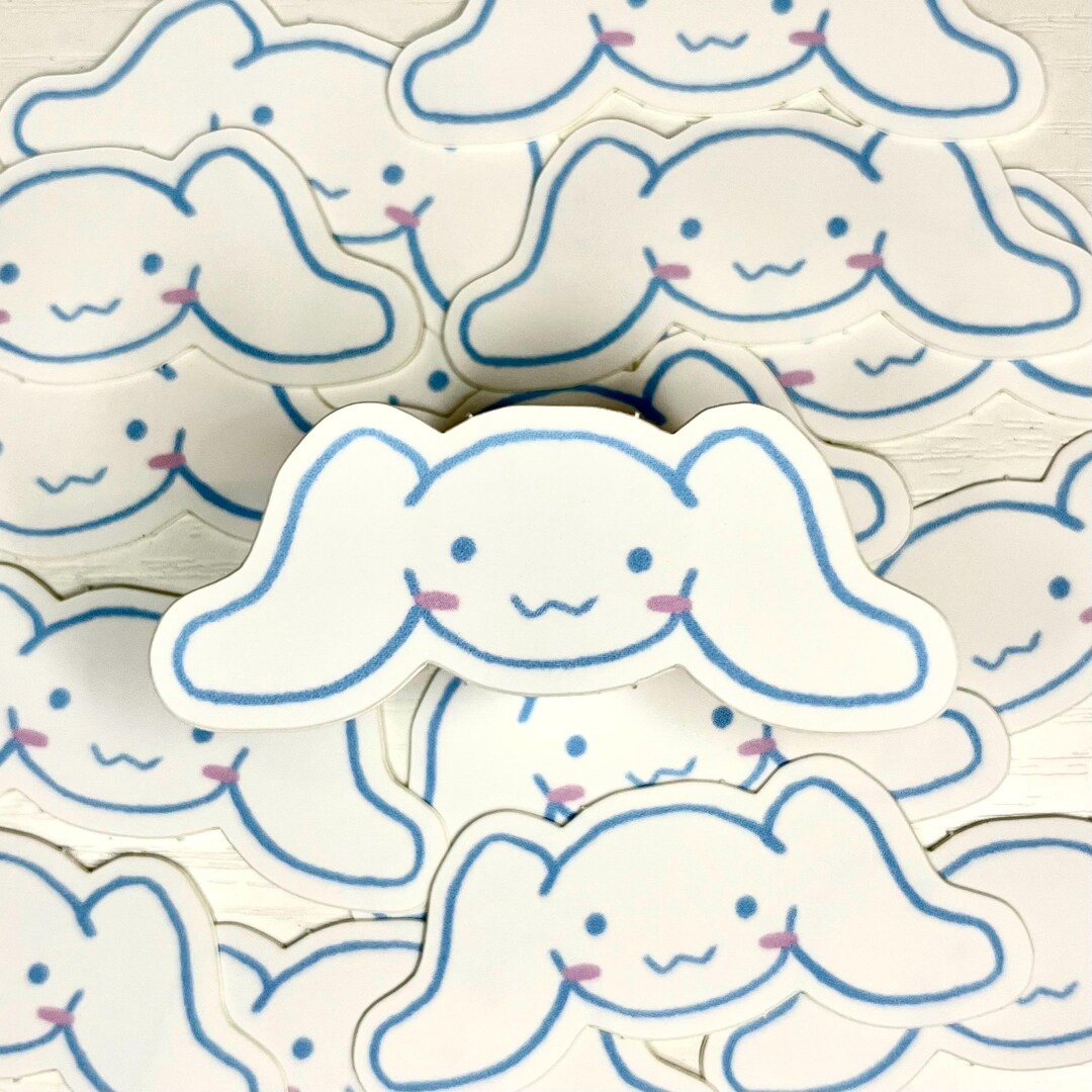 Cinnamoroll Vinyl Sticker - Etsy