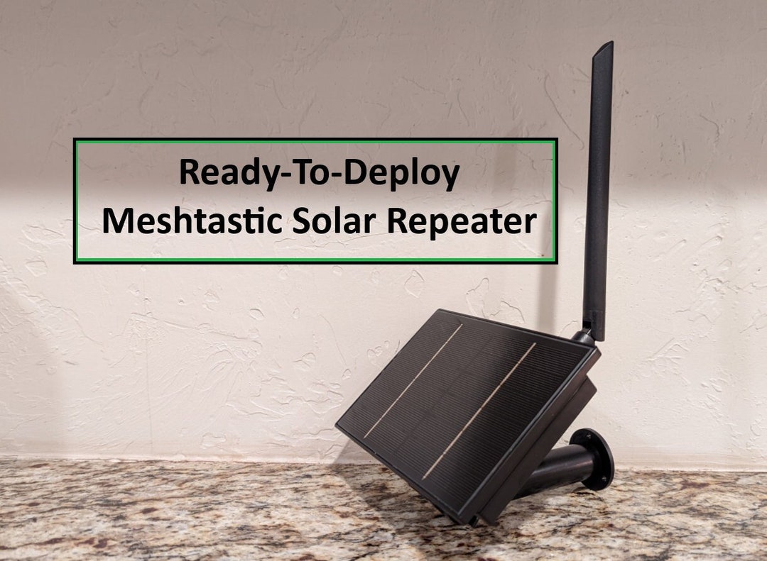 Meshtastic Outdoor Solar Repeater Kit - Etsy